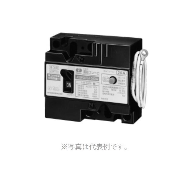 漏電ブレーカ用途　JIS互換性形/OC付フレーム　30AF極数・素子数 3P2E定格電流(A)　30感度電流 30mA定格電圧　AC100-200V単3中性線欠相保護付 リード線350mm