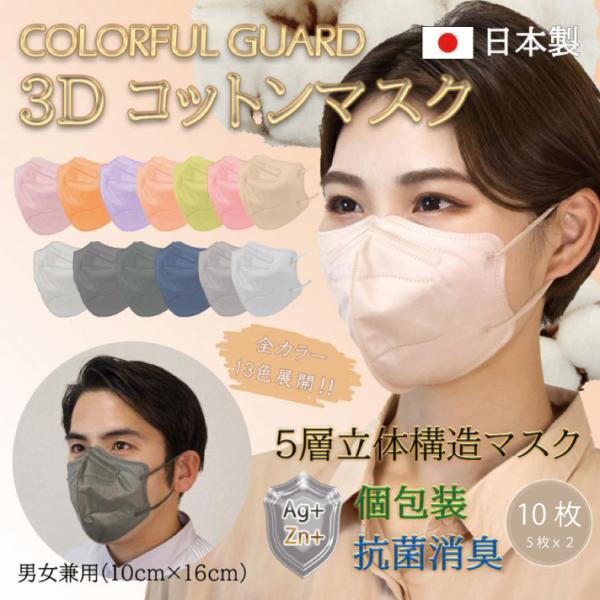 ●素材:本体・フィルター部(綿、ポリプロピレン)、耳ひも部(ポリエステル、ポリウレタン)、ノーズフィッター部(ポリエチレン)●サイズ:約10cm×約16cm男女兼用サイズ●肌に触れるマスクの内側にコットンを使用し、着け心地がとてもソフトで肌...