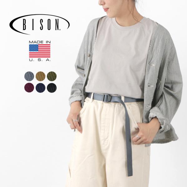 ■オシャレアウトドアギアの先駆者1987年に誕生したアメリカ・コロラド州発のアウトドアメーカー「BISON DESIGNS（バイソンデザインズ）」。元々はクライミング用のナイロンを加工した頑丈なベルトを売り出し始めたのがきっかけで、それまで...