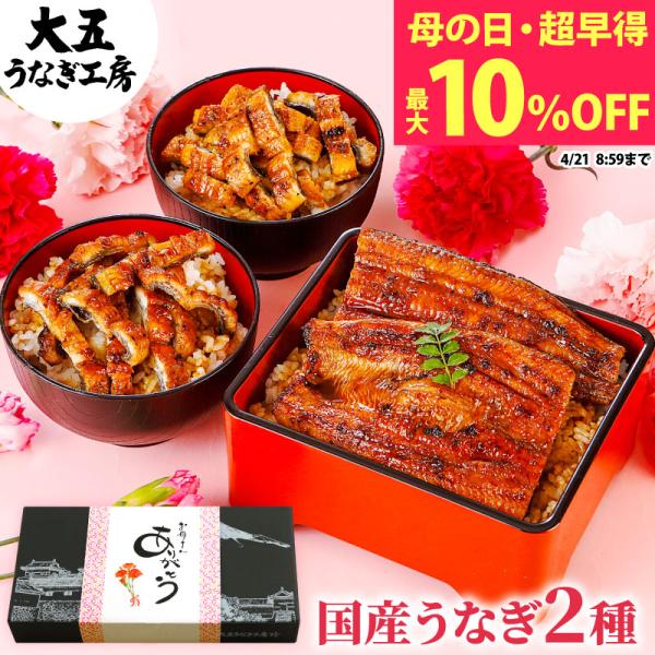 ■母の日ギフト2026母の日 2026 母の日ギフト 母の日プレゼント ギフト プレゼント 贈り物 うなぎ 蒲焼き 国産うなぎ 60代 70代 80代 90代【長蒲焼】プレミアムブランド「うなっ娘」「うな侍」と同サイズ！1尾で十分お腹いっぱ...
