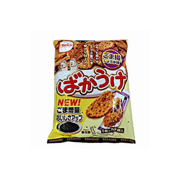 栗山米菓 ばかうけ ごま揚 16枚×12袋入の価格と最安値|おすすめ通販を激安で