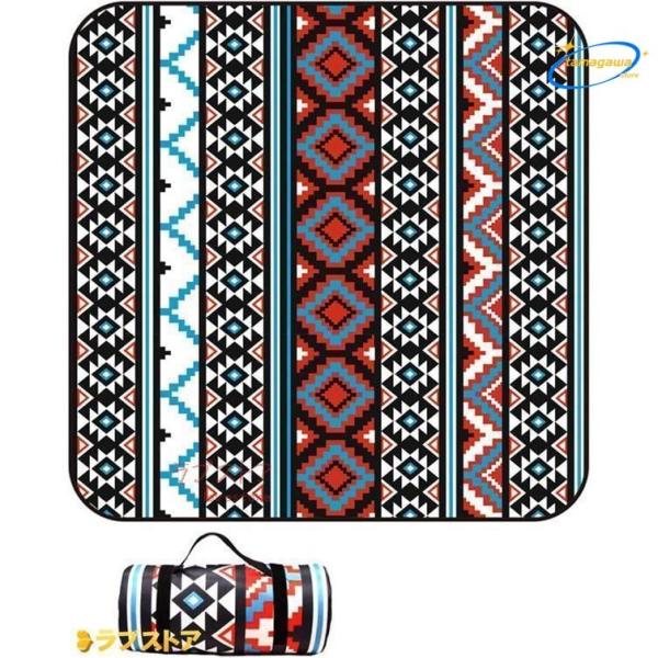 商品仕様：レジャーシート展開サイズ：150x200cm、200x200cm、200x300cm、300x300cm。厚さ約3MM、材質：ポリエステル100％、アルミシート、発砲ポリエチレン、収納用ゴムバンド付属柔らかい起毛生地：表面は柔らか...