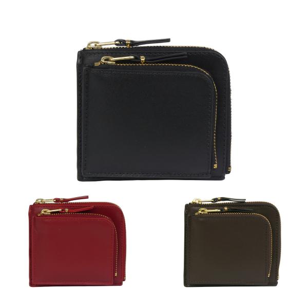 ◆アイテム：OUTSIDE POCKET / SA3100OP◆カラー：BLACK・BROWN・RED◆サイズ：W11 × H9.5 × D3.5cm◆素材：レザー◆付属品：ギフトボックス（化粧箱）◆商品詳細・上質なレザーを使用したL字ファ...