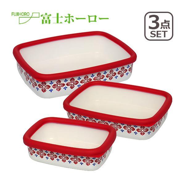 ◆アイテム：浅型角容器 S / M / L 3点セット◆シリーズ：クッカ cukka◆カラー：レッド（CU-3KY・R）◆セット内容：S・M・L 各1点◆サイズ：(S)W14.5 x H10.5 x 深さ4.5cm (M)W19 x H14...