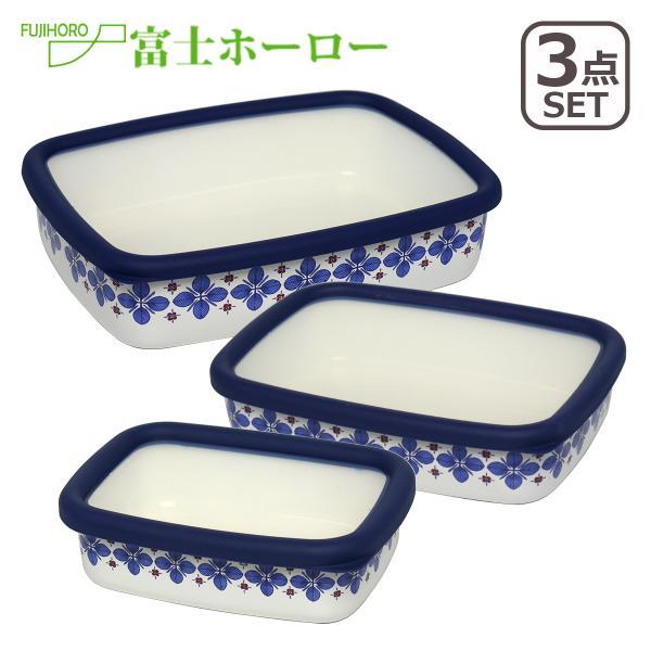 ◆アイテム：浅型角容器 S / M / L 3点セット◆シリーズ：クッカ cukka◆カラー：ネイビー（CU-3KY・N）◆セット内容：S・M・L 各1点◆サイズ：(S)W14.5 x H10.5 x 深さ4.5cm (M)W19 x H1...