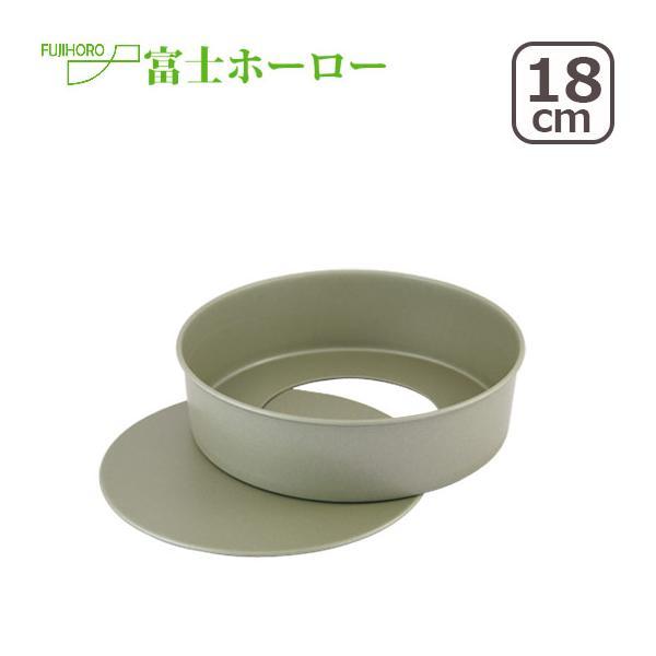 ベイクドチーズケーキにピッタリな丸型6号サイズはフッ素樹脂加工。こびりつきにくく型から外れやすい！底が取れる型が一番便利♪お菓子作り初心者さんもベテランさんにもオススメです。●アイテム：チーズケーキ底取型 18cm●シリーズ：BakeWar...