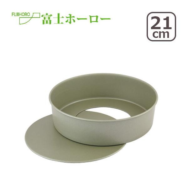 ベイクドチーズケーキにピッタリな丸型7号サイズはフッ素樹脂加工。こびりつきにくく型から外れやすい！底が取れる型が一番便利♪お菓子作り初心者さんもベテランさんにもオススメです。●アイテム：チーズケーキ底取型 21cm●シリーズ：BakeWar...