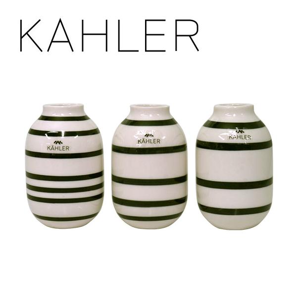 手のひらサイズが可愛いミニチュアシリーズは、3個セット！同セットでも、線の太さや色合い、線の数などが一つ一つ異なり、様々な表情が楽しめます◆アイテム：Omaggio vase miniature H80 3-pack （オマジオベース 花瓶...