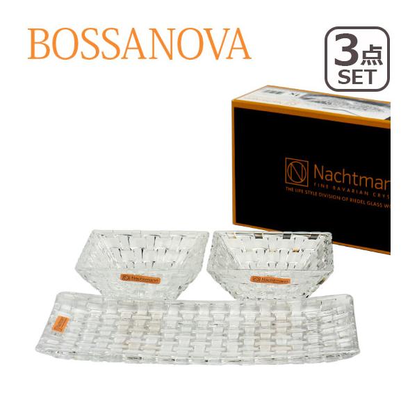 ◆アイテム：レクタンプレート 28x14cm・スクエアボウル 12cm（2個セット） （モデルNo.：90026）◆シリーズ：ボサノバ◆サイズ：（レクタンプレート）横28 x 縦14 x 高さ2cm（スクエアボウル）W11.5 x H11....