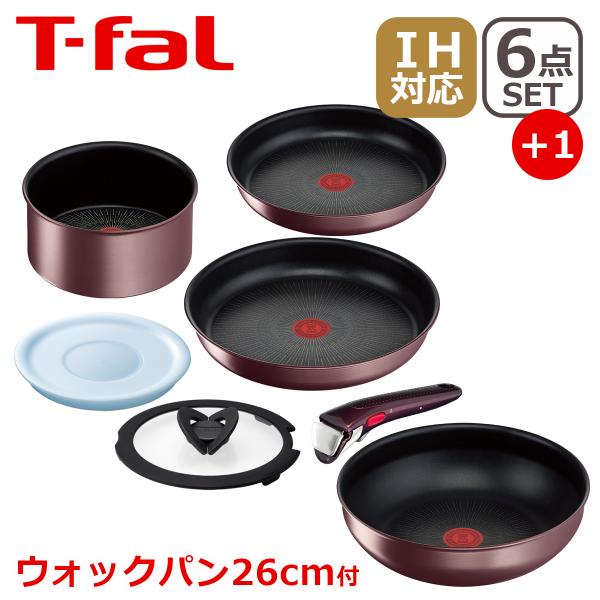 ◆アイテム【6点セット】フライパン22/26cm・ ソースパン18cm・バタフライガラスぶた18cm・シールリッド18cm・専用取っ手（モデルNo.：L38593）【追加】ウォックパン26cm（モデルNo.：L38577）◆シリーズインジニ...