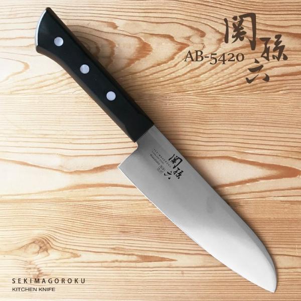 ■商品名　三徳包丁 関孫六 わかたけ 三徳包丁 165mm AB5420 包丁 三徳 ハイカーボン ステンレス刃物鋼製 105g わかたけシリーズ 食洗機対応 AB-5420 サビにくい 日本製 貝印
