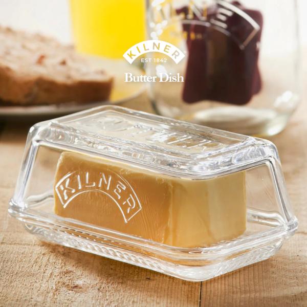 【発売日：2026年04月23日】■商品名　キルナー バターディッシュ バターケース バター容器 ガラス製 KILNER