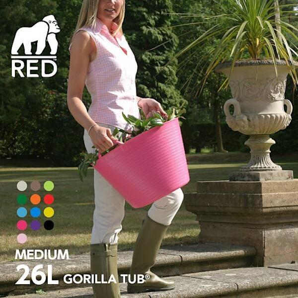【発売日：2024年07月17日】■商品名　バケツ界の王様 RED GORILLA ゴリラタブ Mサイズ 26L バケツ界の王様 タブトラッグス TUBTRUGS ランドリー洗濯か ごガーデニング おもちゃ入れ バスケット アウトドア 車 ...