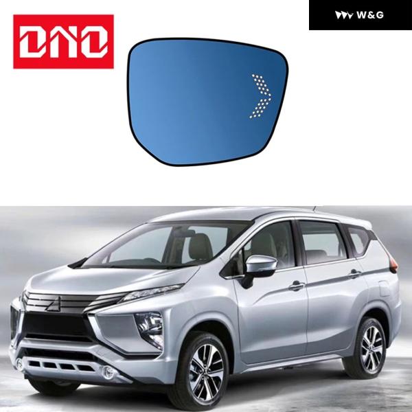 車用12Vバックミラー ライト 三菱 エクスパンダー 2018-2021 2022 ウィンカー+ヒーター+アンチグレアリバースハザード車ミラー カスタムパーツ アクセサリー 交換用部品Hign-concerned Chemical:None...