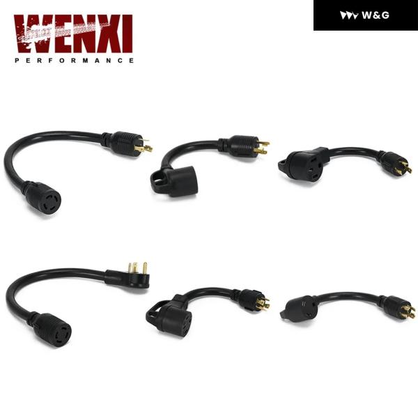 ジェネレーター 電源コード アダプター 汎用 NEMA L5-30P/ L14-30P / TT-30P オスプラグ - L14-30R / TT-30R / L14-50R カスタムパーツ アクセサリー 交換用部品Hign-concern...
