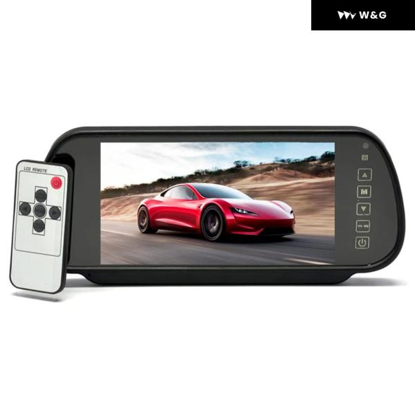 7インチTFT LCDタッチ ボタン カーミラー モニター+ナイトビジョンリアビュー カメラ オプション カスタムパーツ アクセサリー 交換用部品Hign-concerned Chemical:NoneItem Weight:661gIte...