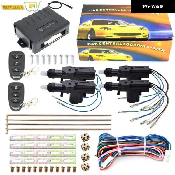 12V 車用 リモコン セントラルロック キーレスエントリー システム ドア アクチュエーター モーターロック付き 12V 汎用 VW フォード ホンダ トヨタ カスタムパーツ アクセサリー 交換用部品Hign-concerned Chem...