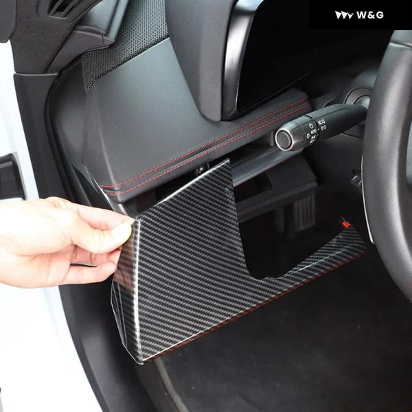 ABSカーボン シボレー コルベット C8スティングレイZ51 Z06 2020-2024 ダッシュボード コンソール カバー ステッカー 車内アクセサリー カスタムパーツ アクセサリー 交換用部品Hign-concerned Chemic...