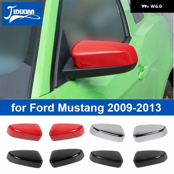 ABS製 車用バックミラー 装飾 シェルカバー ステッカー フォード マスタング 2009 - 13 外装 アクセサリー カスタムパーツ アクセサリー 交換用部品Hign-concerned Chemical:NoneSpecial Fea...