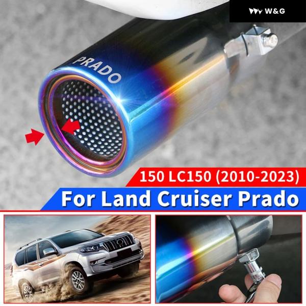 2003-2023 トヨタ ランドクルーザー プラド 150 120 カスタム アクセサリー テールスロートマフラー 装飾 LC150 LC120 マフラー カスタムパーツ アクセサリー 交換用部品Hign-concerned Chemic...