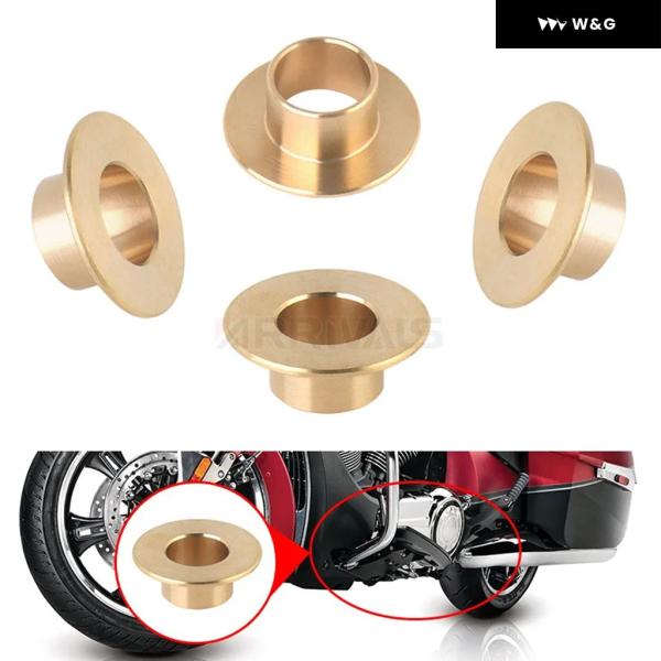 1セット オートバイ バイク シフト ブレーキ レバー ブッシング 真鍮 合金 VICTORY CROSS COUNTRY CROSS ROADS VISION MAGNUM モデル カスタムパーツ アクセサリー 交換用部品Protecti...