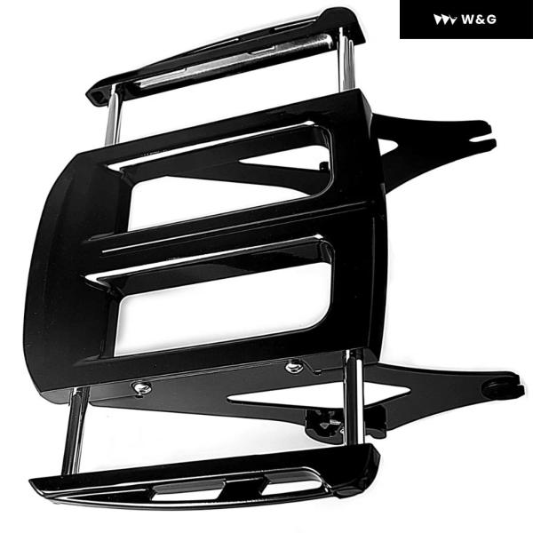 グロスブラック ツーアップ ラゲッジラック ハーレー ツーリング ロードキング FLH/T FLHX FLHR 2009-2014 15 16 17 18 19 20 21 22 カスタムパーツ アクセサリー 交換用部品Item Weigh...