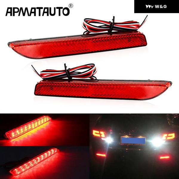 2個 LED リア バンパー リフレクター ライト テールブレーキストップライト レクサス RC250 RC350 2015年以降 レクサスIS-F 08-2014 GX470 2003-2009用 カスタムパーツ アクセサリー 交換用部品...