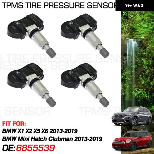 BMW X1 F48 X2 BMW X5 F15 F85 2013-2019 BMW X6 F16 X6 F86 2014-2019 BMW MINI CLUBMAN 6855539 タイヤエア圧モニターセンサー カスタムパーツ アクセサリ...