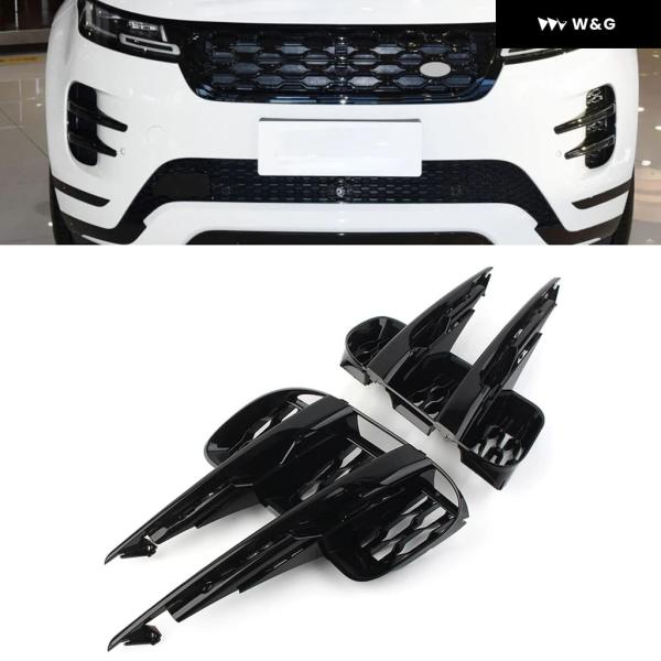 ランドローバー レンジローバー イヴォーク 2019-22 LR114729 LR114728 グロスブラック フロント バンパー グリル カーエクステリアアクセサリー カスタムパーツ アクセサリー 交換用部品Hign-concerned ...