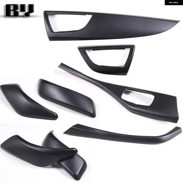 マットブラック カーセンター コントロール インテリア デコレーション ステッカー BMW 1 2シリーズ F20 F21 F22 F23 2012-2018 LHD カーアクセサリー カスタム パーツ アクセサリーHigh-concern...