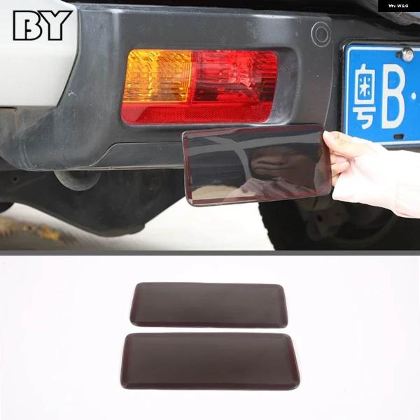 2007-2021年式 トヨタ FJクルーザー ABS製 ブラック リア フォグランプ カバー ステッカー 車 外装 アクセサリー 2枚 カスタム パーツ アクセサリーHigh-concerned chemical:NoneItem Wei...