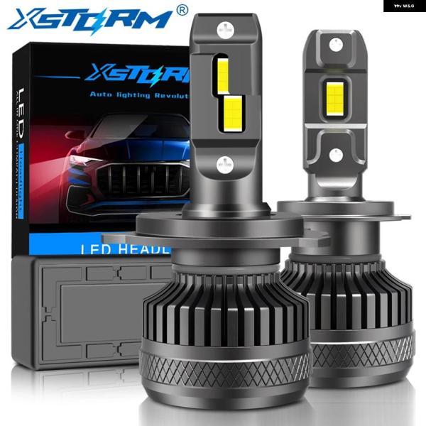 H1 H4 H7 LED ヘッドライト CANBUS 9005 HB3 9006 HB4 9012 H8 H11 LED 電球 140W 30000LM 6500K ヘッドライト オートランプキット カスタム パーツ アクセサリーHigh-...