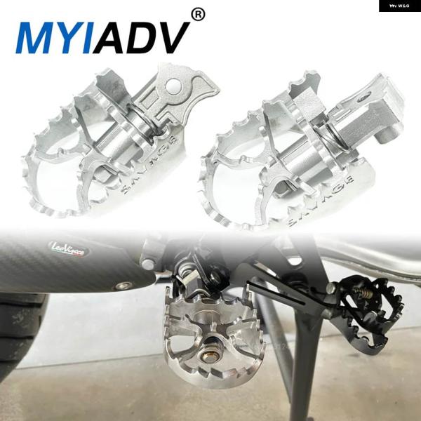 フットペグ BMW F850GS F750GS F800GS ADVENTURE F700GS F650GS 2008-2023 オートバイ ステンレス フットレスト フットペグ フットレスト カスタム パーツ アクセサリーHigh-con...