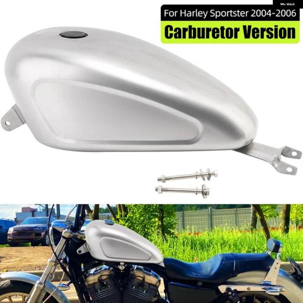 オートバイ 未塗装 14.4L 3.8ガロン ガス キャブレター 燃料タンク ハーレー スポーツスター 1200 フォーティーエイト 2007年以降 カスタム パーツ アクセサリーHigh-concerned chemical:NoneMo...