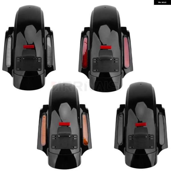 ハーレー ツーリング ストリートグライド エレクトラグライド ロードキング FLTRX 2009年以降 オートバイ LED CVO スタイル リアフェンダー システム カスタム パーツ アクセサリーHigh-concerned chemic...