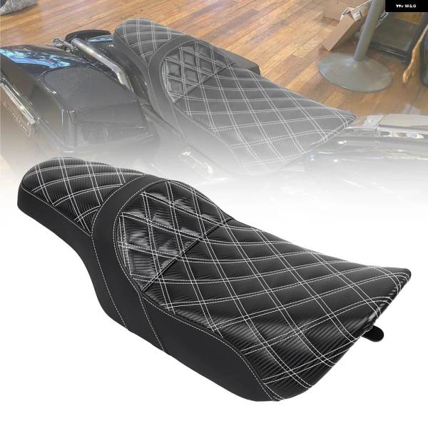 ハーレー 1997-2007 ロードキング FLHR 2006-2007 ストリートグライド FLHX オートバイ ステップアッププロファイラードライバーパッセンジャーシート カスタム パーツ アクセサリーHigh-concerned ch...