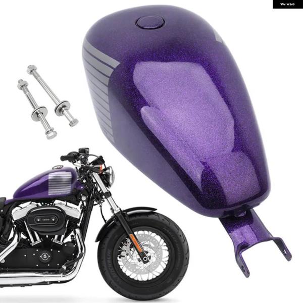 ハーレー スポーツスター アイアン XL 48 883 1200 フォーティーエイト 2007-2023 14.4L 3.8ガロン オートバイ 大容量 ガソリン 燃料タンク カスタム パーツ アクセサリーHigh-concerned che...