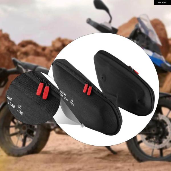 2個 バイク サイド フレーム バッグ ポーチ 的 トレンディ アウトドア アクティビティ 防水 オーガナイザー R1300GS アドベンチャー カスタム パーツ アクセサリーHigh-concerned chemical:NoneMode...