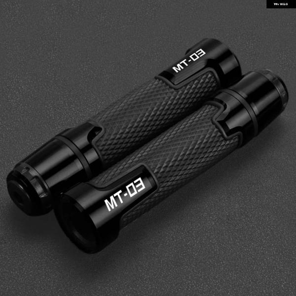 ヤマハ MT03 MT-03 2005-2023 - 2025 7/8インチ 22MM オートバイ アクセサリー ハンドルバー グリップ ハンドルバー グリップ カスタム パーツ アクセサリーHigh-concerned chemical:...