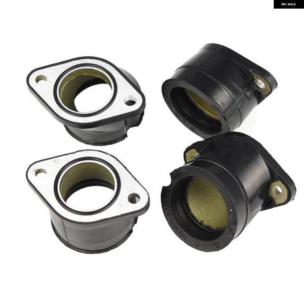 カワサキ ZR750 ZEPHYR 91-06 ZR750 ZR-7S 01-05 Z750用 オートバイ キャブレター インターフェース インテーク マニホールド アダプター ジョイント ブーツ セット カスタム パーツ アクセサリーHi...