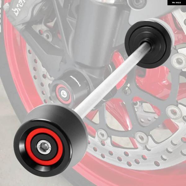 バイク 前輪 フォーク スライダー 防止落下 プロテクター アクセサリー ドゥカティ ハイパーストラーダ 821 939 ハイパーモタード 950 796 カスタム パーツ アクセサリーHigh-concerned chemical:Non...