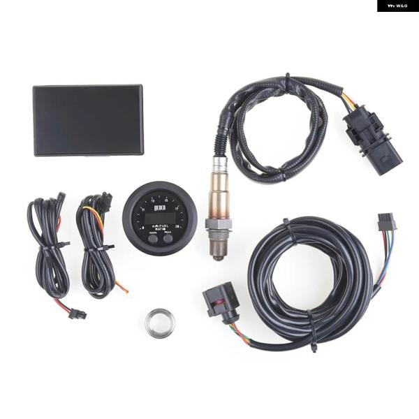 52MM 空燃比計 超薄型 丸型 S LEDデジタル ディスプレイ ワイドバンド O2 オキシセンサー 12V カスタム パーツ アクセサリーHigh-concerned chemical:NoneOrigin:Mainland China...