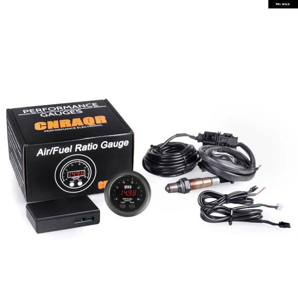 52MM 空燃比計 超薄型ラウンド S LEDデジタル ディスプレイ ワイドバンド O2 オキシセンサー 12V カスタム パーツ アクセサリーHigh-concerned chemical:NoneOrigin:Mainland Chin...