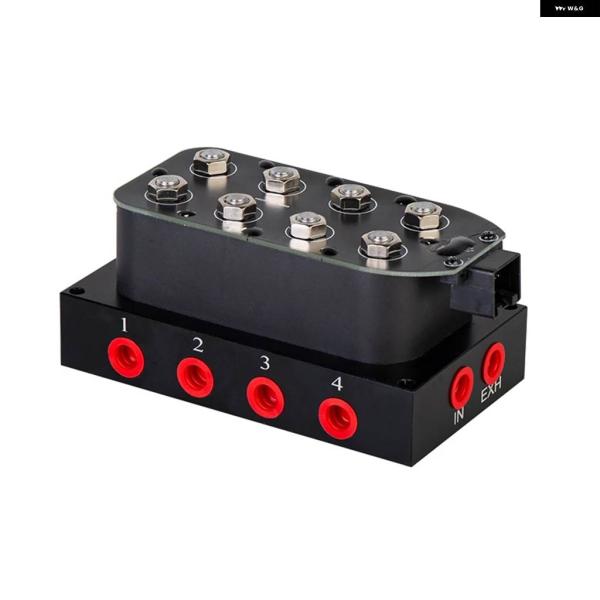 SMV-02 エアサスペンション ソレノイド マニホールド バルブ 4コーナーエアサスペンション ソレノイド バルブ MAXPOWER カスタム パーツ アクセサリーMaterial:ALUMINUMModel Number:DC12VBr...