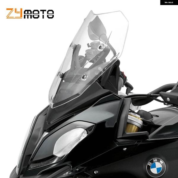 ウィンドスクリーン BMW S1000XR 2015 - 2016 - 19 ウィンドスクリーン デフレクター ウィンドシールド ブラック クリア カスタム パーツ アクセサリーProtective parts:OtherHigh-conc...