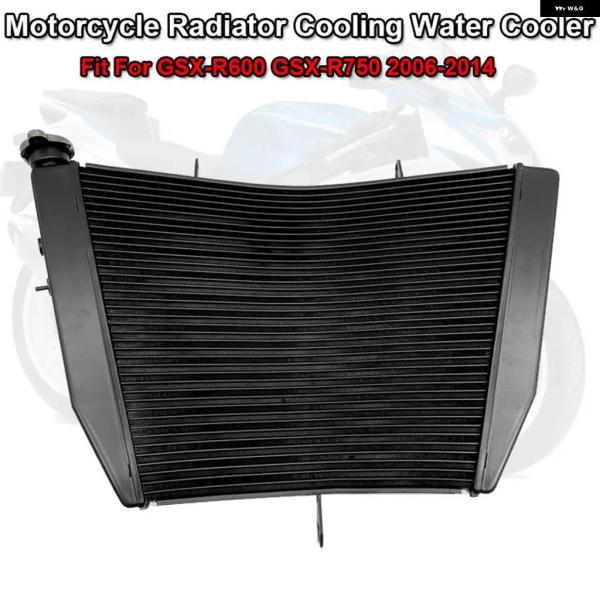 バイク エンジン ラジエーター クーラントクーラー冷却 スズキ GSX-R600 GSX-R750 2006-2014ウォータータンク システム カスタム パーツ アクセサリーProtective parts:OtherHigh-conce...