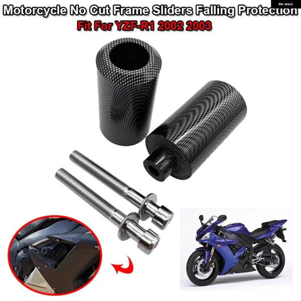 02 03 カットバイク フレーム スライダー クラッシュ エンジン ヤマハ YZF-R1 YZFR1 2002 2003に カスタム パーツ アクセサリーHigh-concerned chemical:NoneMotobike Make:...