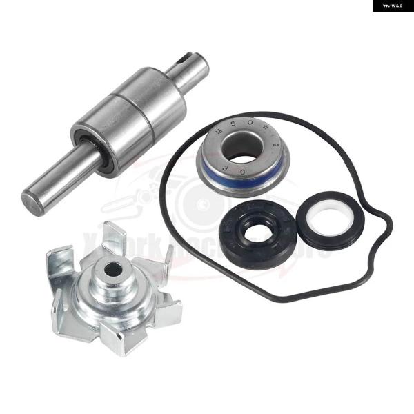 ウォーター ポンプ インペラーシール リペアキット セット ホンダ XRV750 アフリカツイン 1990-2003 1991 1992 1993 ガスケット Oリングシールセット シャフト カスタム パーツ アクセサリーHigh-conc...