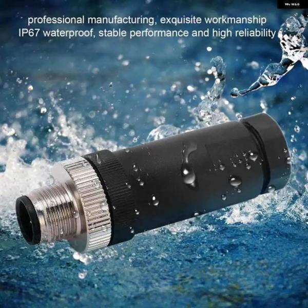 IP67超 防水 NMEA 2000アウターネジ式LOWRANCESIMRADNAVICOネットワーク用 コネクタを現場で可能 カスタム パーツ アクセサリーHigh-concerned chemical:NoneSize:Male Fie...