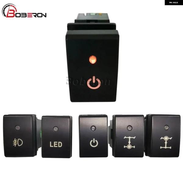 ジムニー 2007 - 2015 フロント フォグランプ LED 電源オン/オフスイッチ フロント/リア デフロックスイッチ ボタン カスタム パーツ アクセサリーSpecial Features:Car SwitchItem Weight...